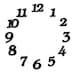 12 Deluxe Acrylic Clock Hour Markers With Double Sided Tape on Back for ...