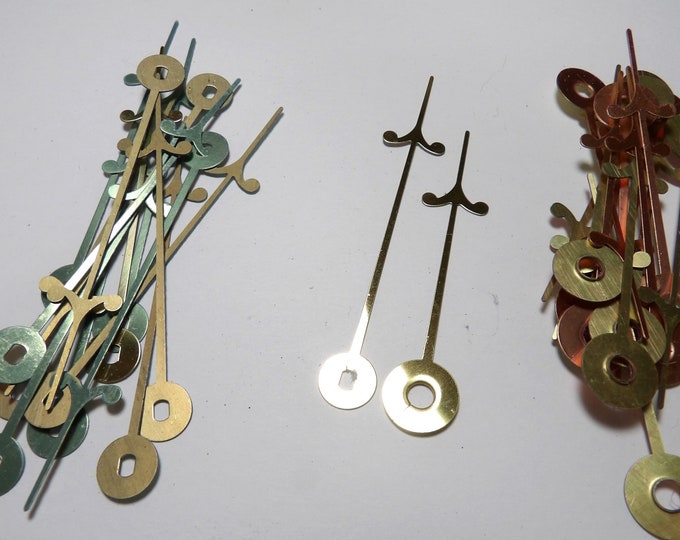 10 Pairs New Brass Banjo Clock Hands (#18) - Etsy