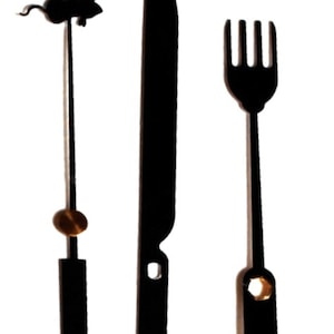 Specialty - Novelty Clock Hands Tools/crayons/silverware/fishing Poles ...