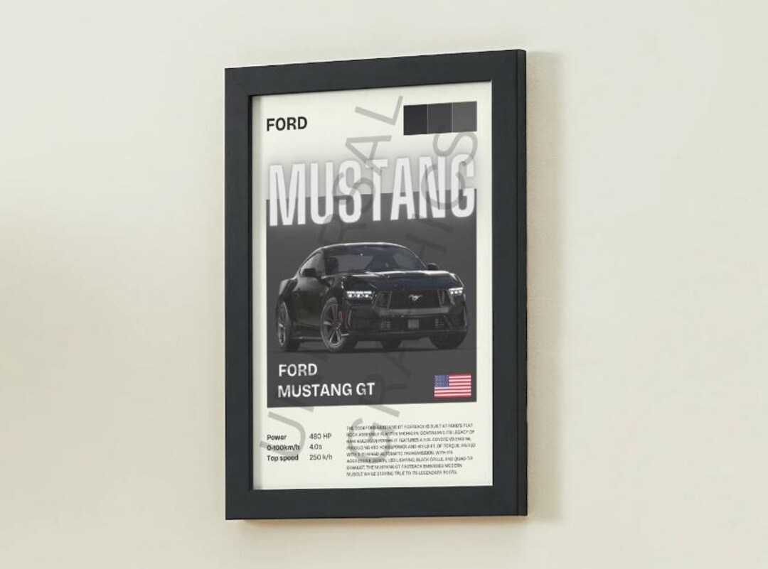 Custom Made Car/celebrity/landmark Posters With Frame A2 - Etsy