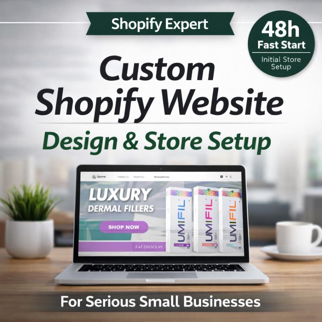 Shopify Expert - Custom Shopify Website Design, Ecommerce Store Setup ...