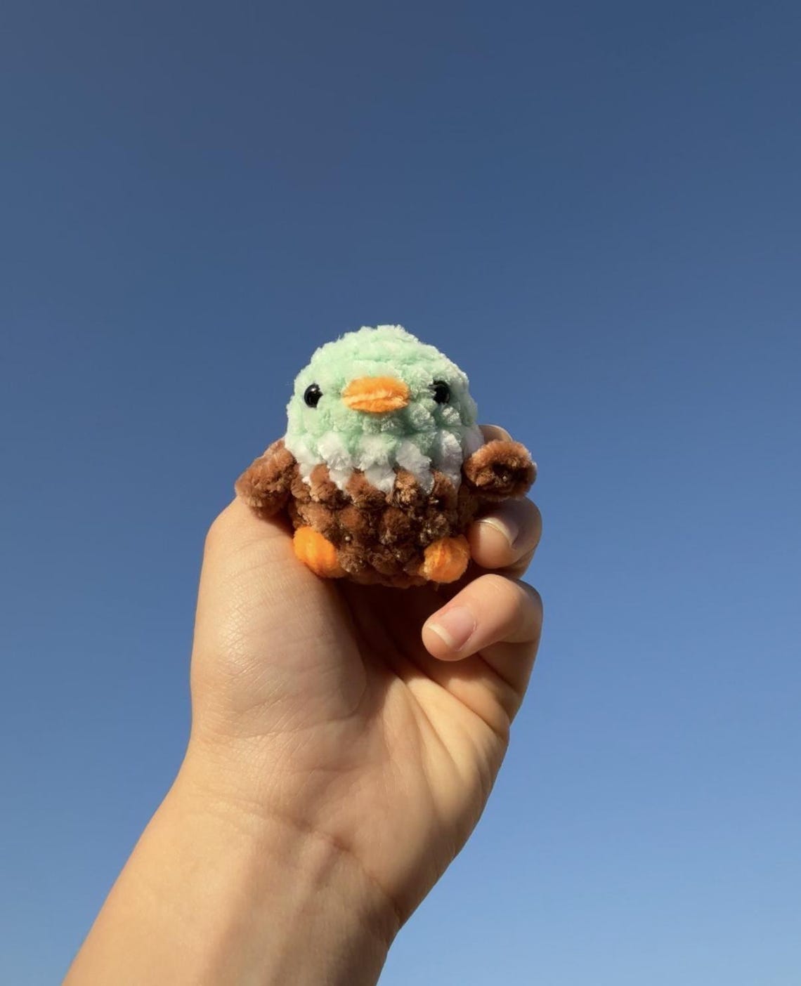 Crochet Duck Keychains - Etsy