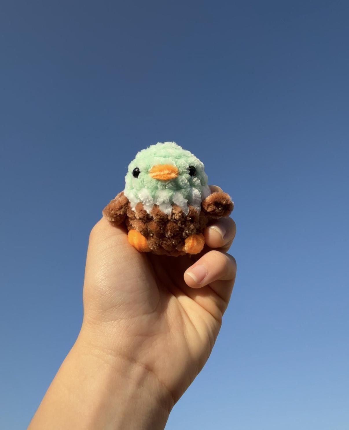 Crochet Duck Keychains - Etsy