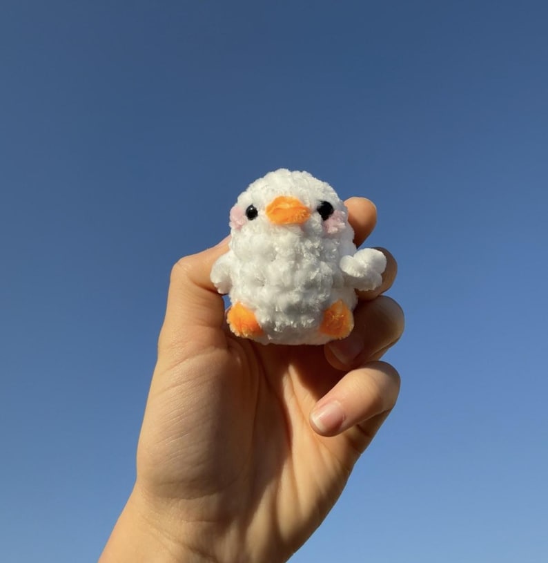 Crochet Duck Keychains - Etsy