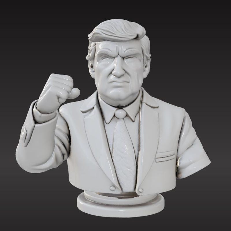 Trump 3d Print Files - Etsy