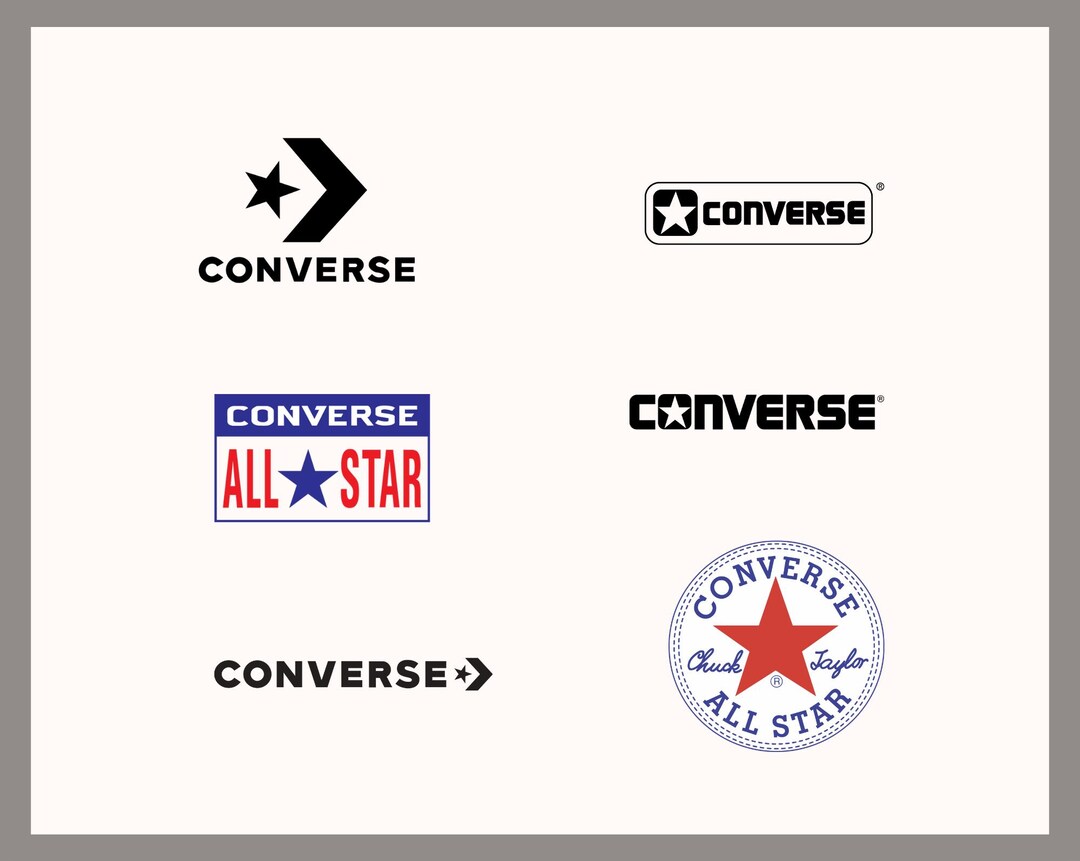 Converse Svg, Logo File, Bundle Layered SVG, Cricut, Cut Files, Layered ...