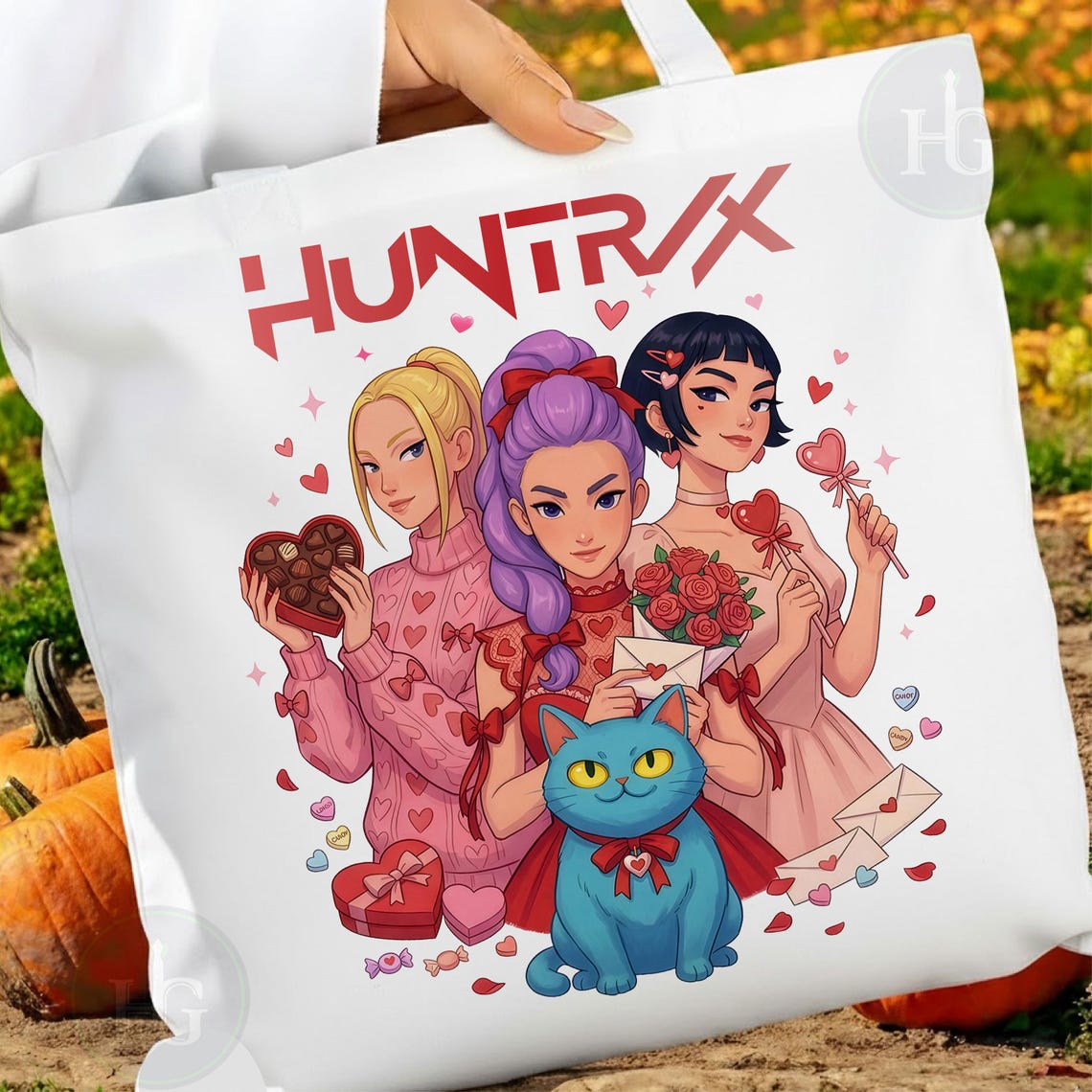 Valentine Huntrix PNG, Kpop Demon Hunters Sublimation, Saja Girls Mira ...