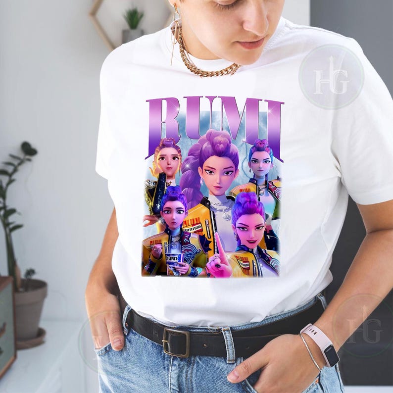 Kpop Demon Hunters Rumi PNG, Huntrix Girl Art, 3D Anime Style PNG, Kpop ...