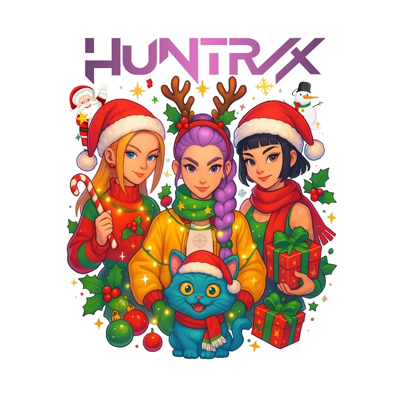 Huntrix Design Christmas - Etsy