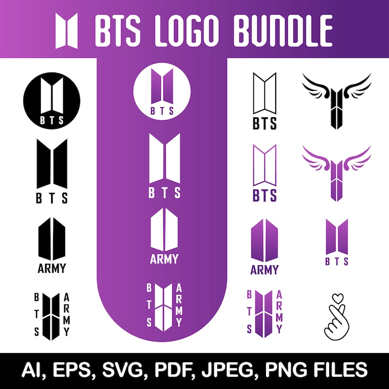 Kpop Bts Svg Files - Etsy