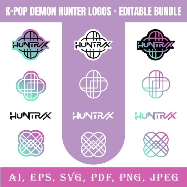 Kpop Demon Hunter Png Files - Etsy