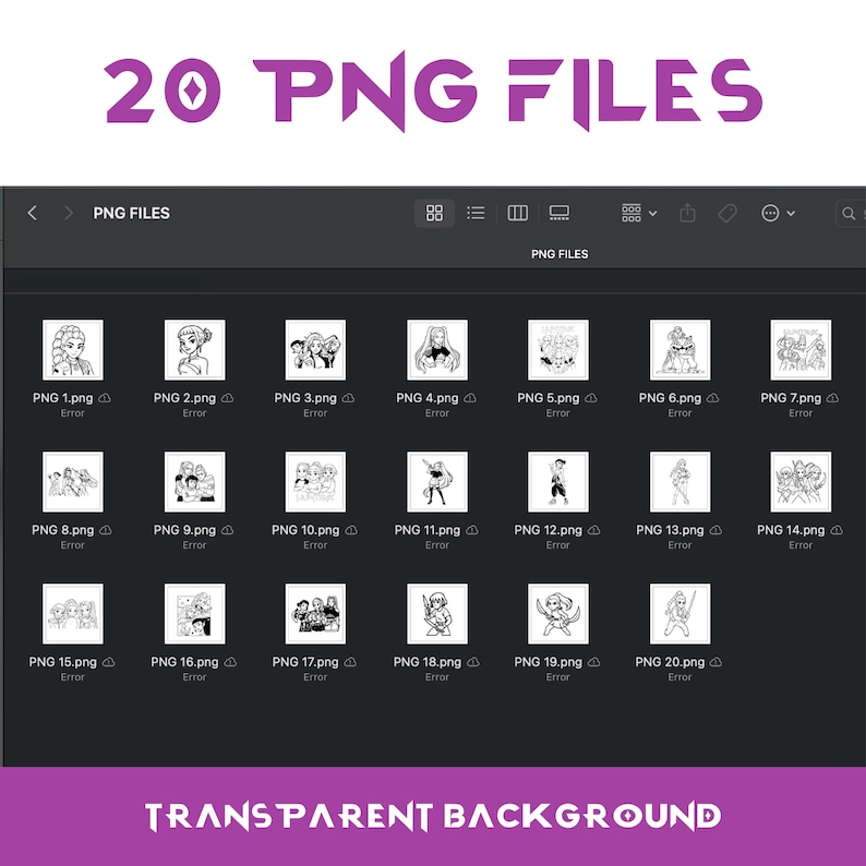 20 Kpop Demon Hunters Saja Girls Clipart, Anime SVG PNG Bundle (digital ...
