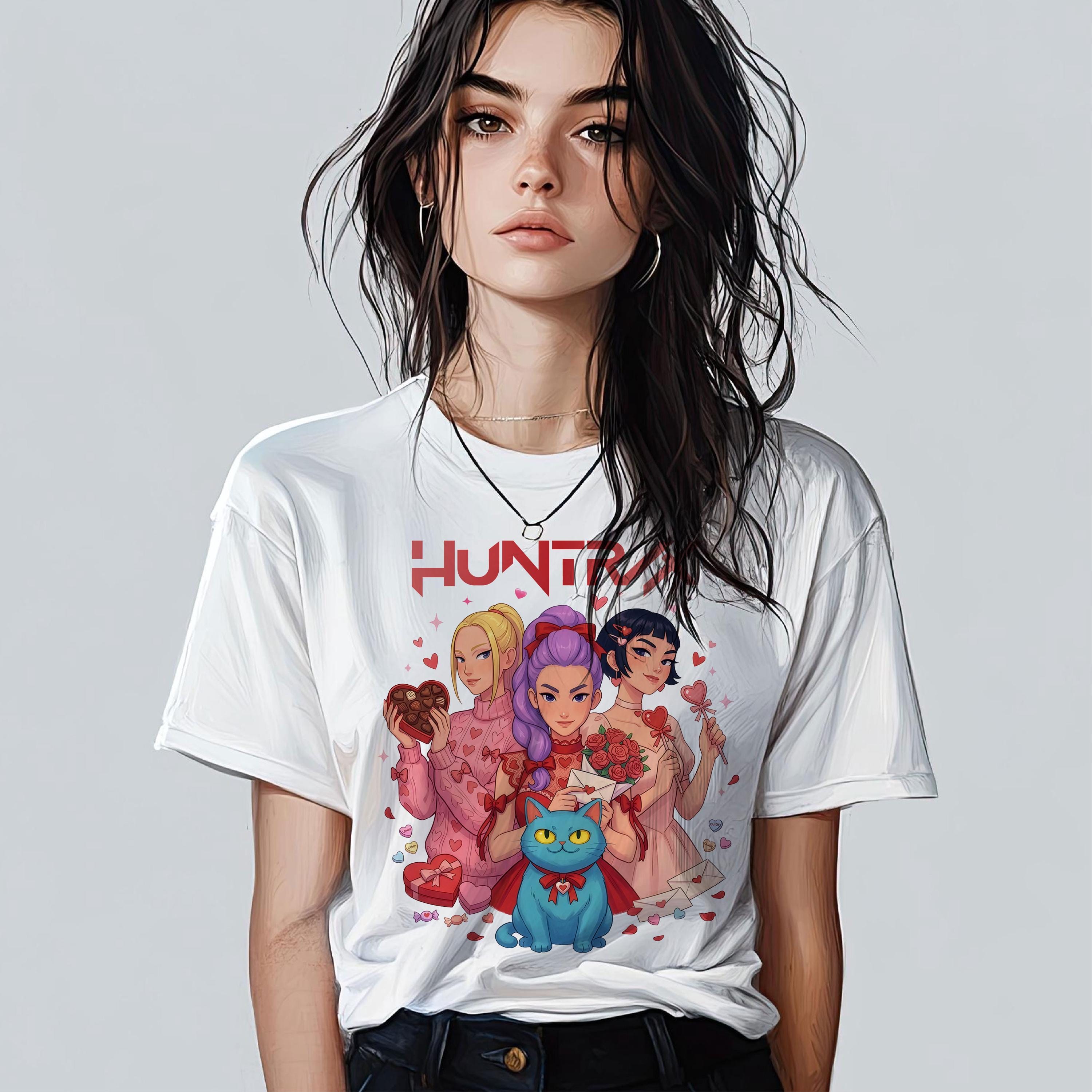 Valentine Huntrix PNG, Kpop Demon Hunters Sublimation, Saja Girls Mira ...