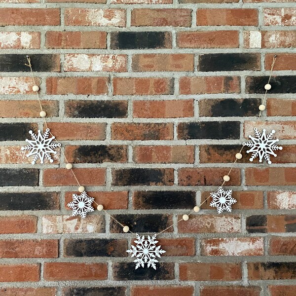 Snowflake Garland - Etsy