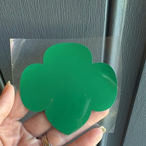 GS Trefoil Iron on Transfer - Etsy