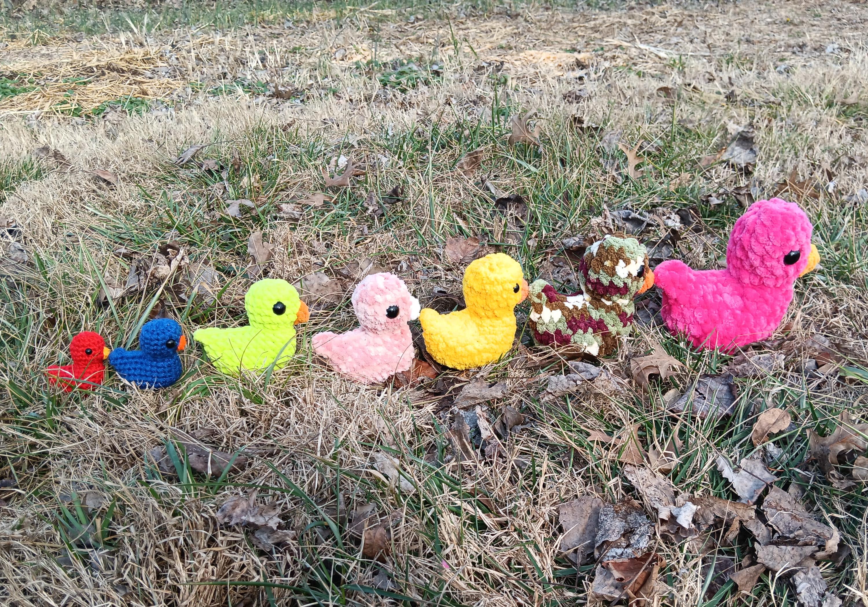 No Sew Dashboard Duck Crochet PDF PATTERN - Etsy