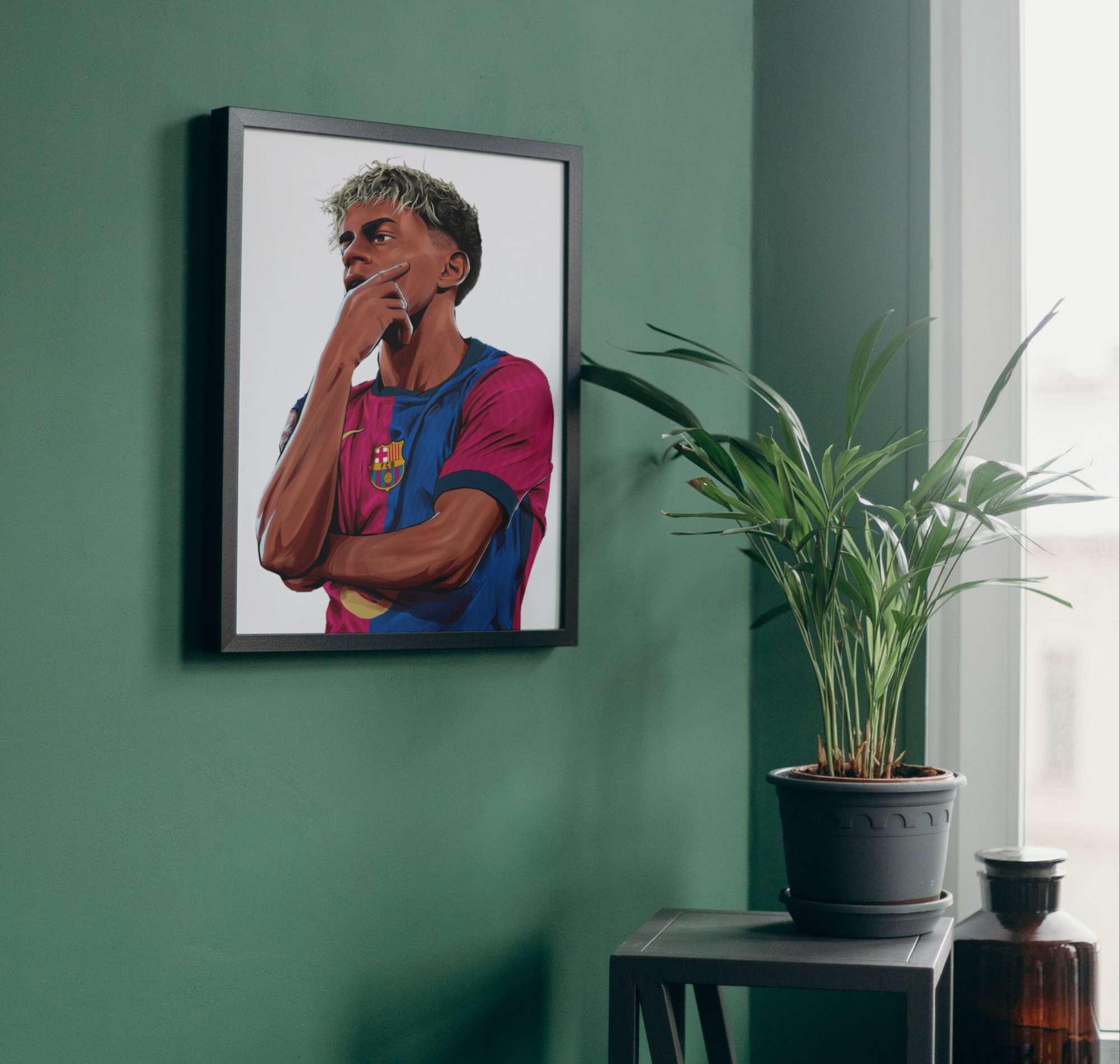 Lamine Yamal Png, Yamal Png Svg | Barcelona SVG PNG Design, Lamine ...