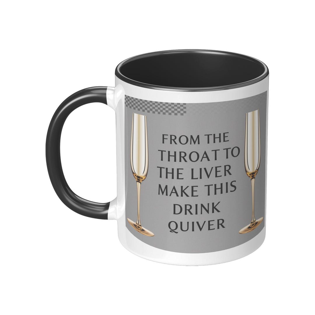 From the Throat to the Liver Make This Drink Quiver - Etsy