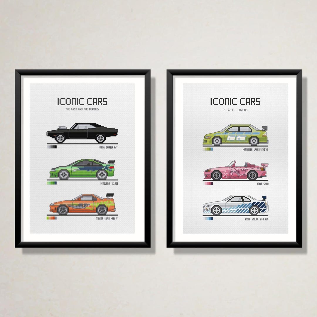 Fast and Furious Iconic Cars - 2 Fast 2 Furious - the Fast and the ...