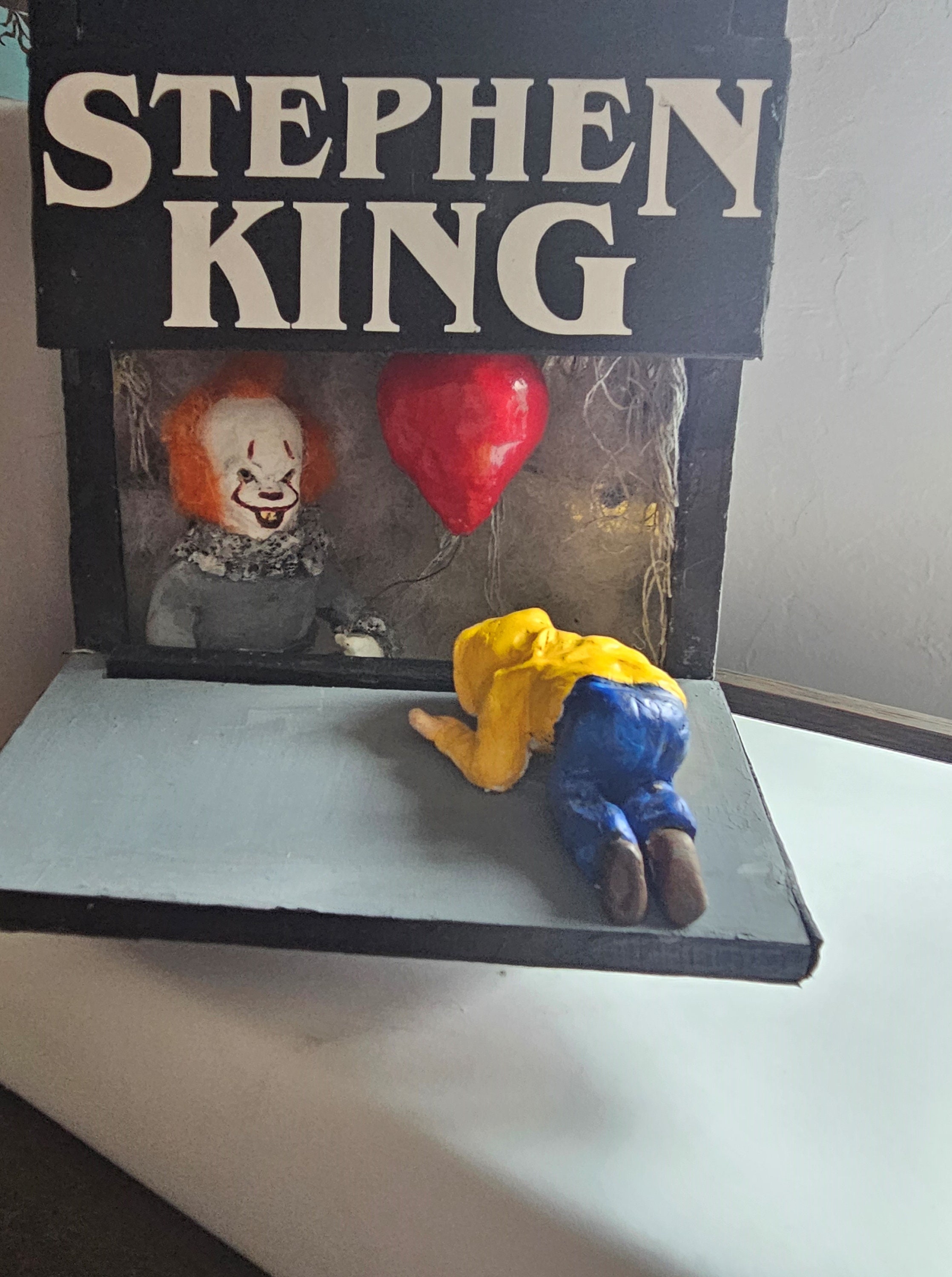 Stephen King's "it" Diorama Book Nook Miniature Art - Etsy