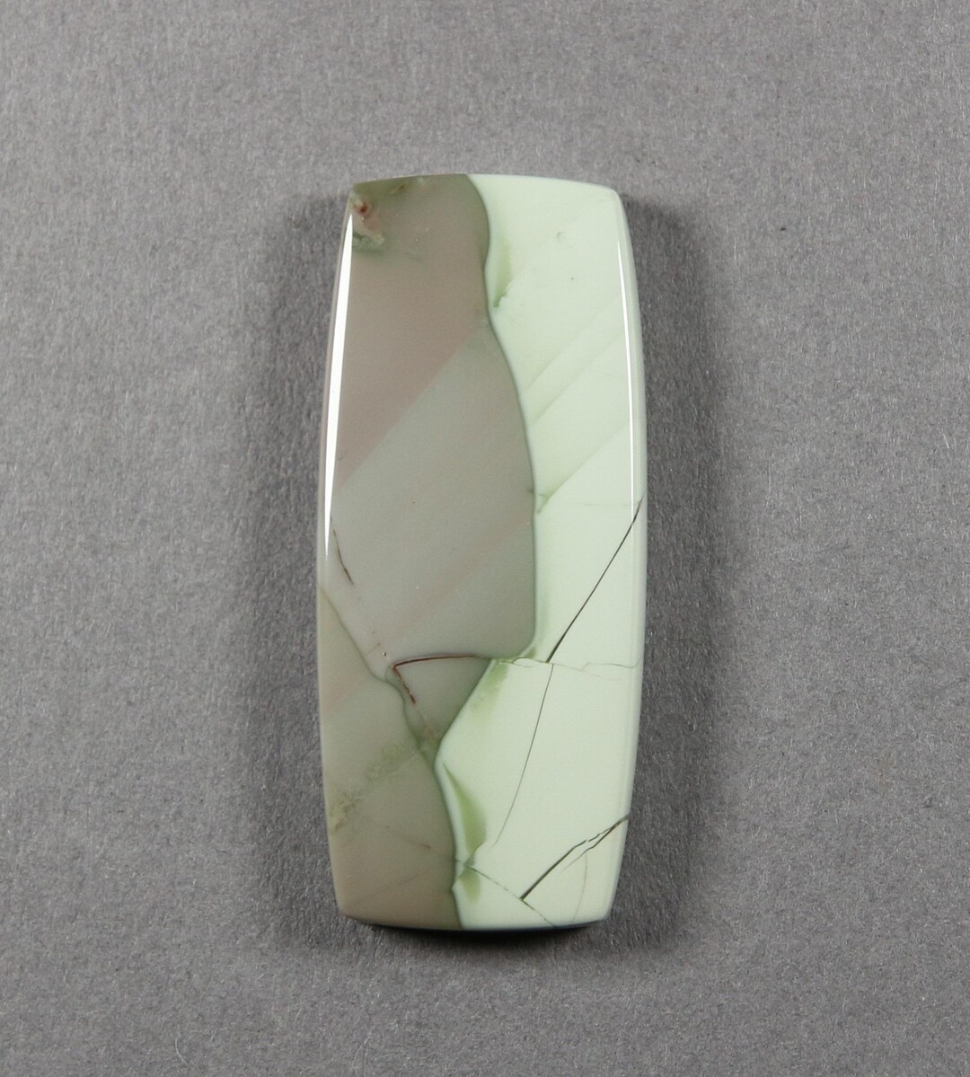 Imperial Jasper Rectangle Cushion Cabochon 39 X 17 Mm - Etsy