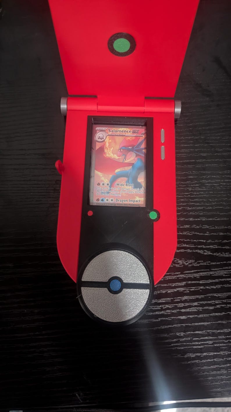 Johto Pokedex Top Loader Display - Etsy