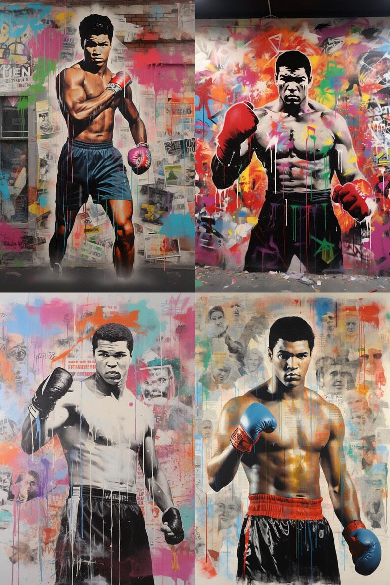 140+ Graffiti Wall Art,street Pop Art Print Set,printable Fashion Decor ...