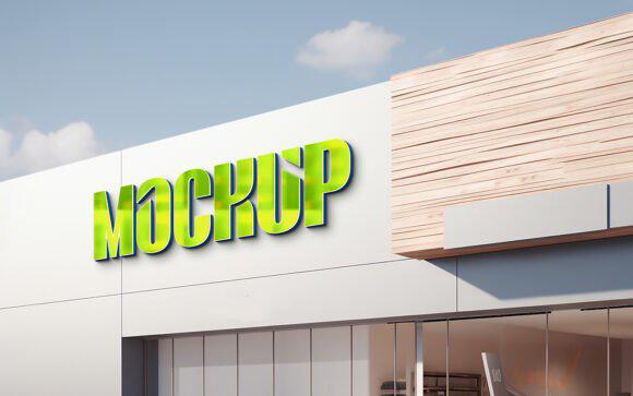 Building Sign Logo Mockups Bundle – 41 High-quality Psds With Smart ...