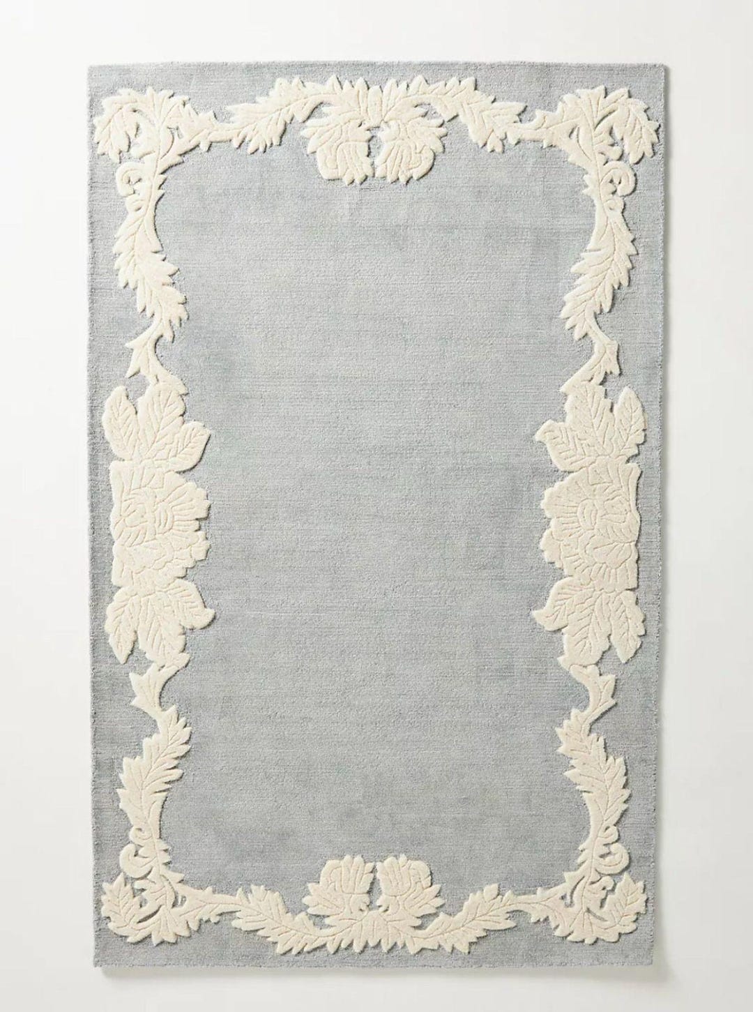 Hand-tufted Wool Rug: Alessia Floral Design, Handmade Carpet - Etsy