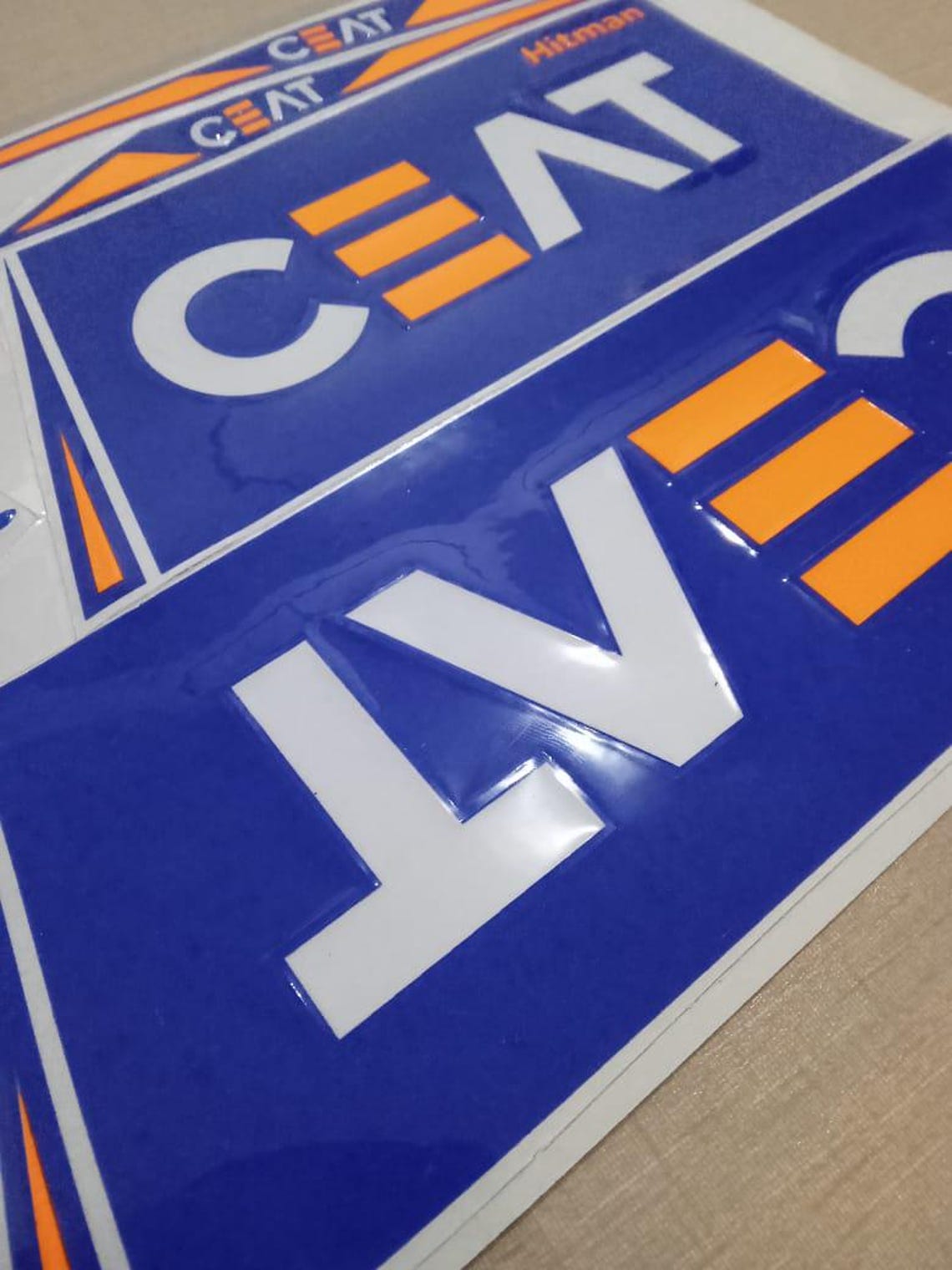 2025 Latest Edition ROHIT SHARMA CEAT (pack of 3 Cricket Bat Stickers ...