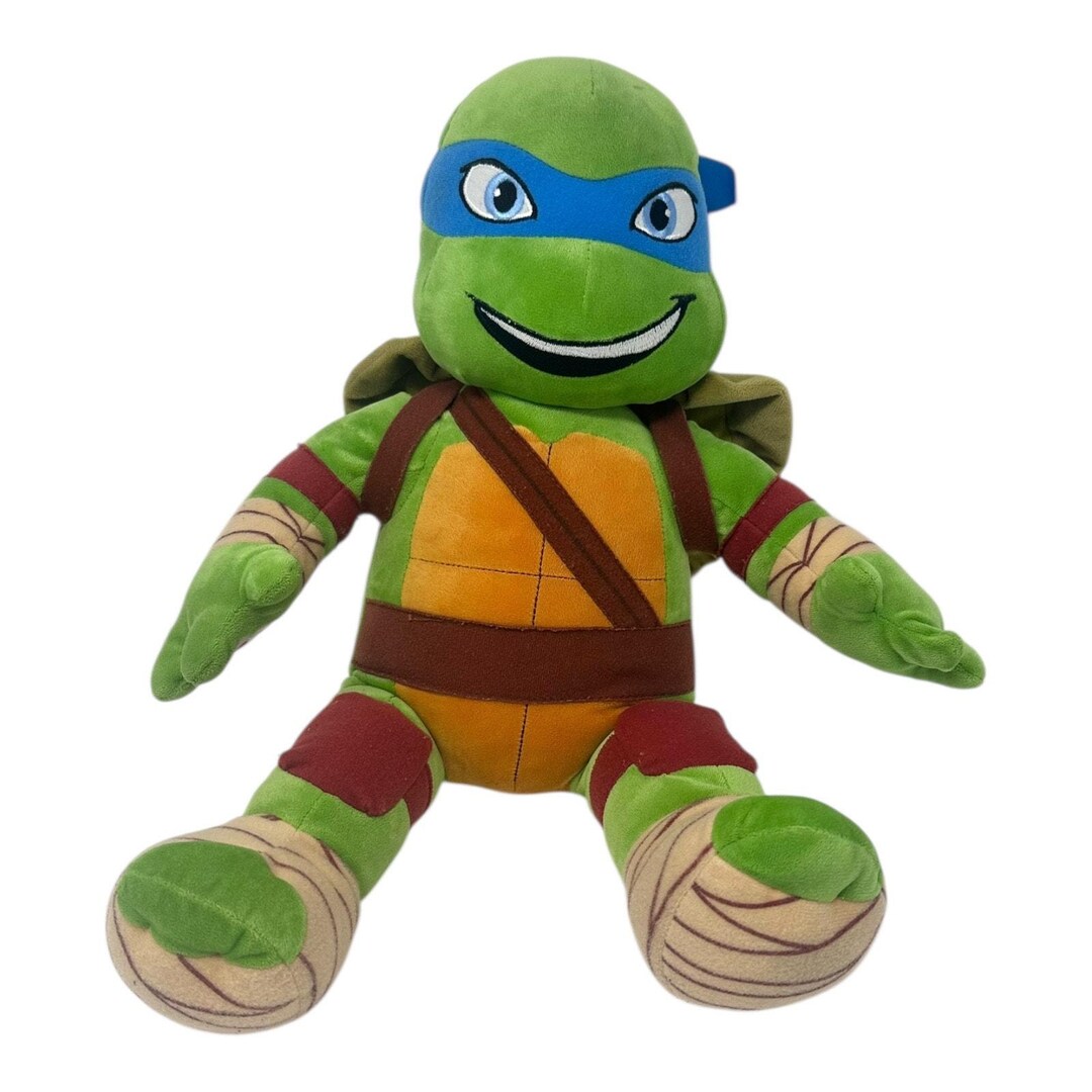 Vintage Build a Bear TMNT Leonardo Plush - 18 Inch Ninja Turtle - Etsy