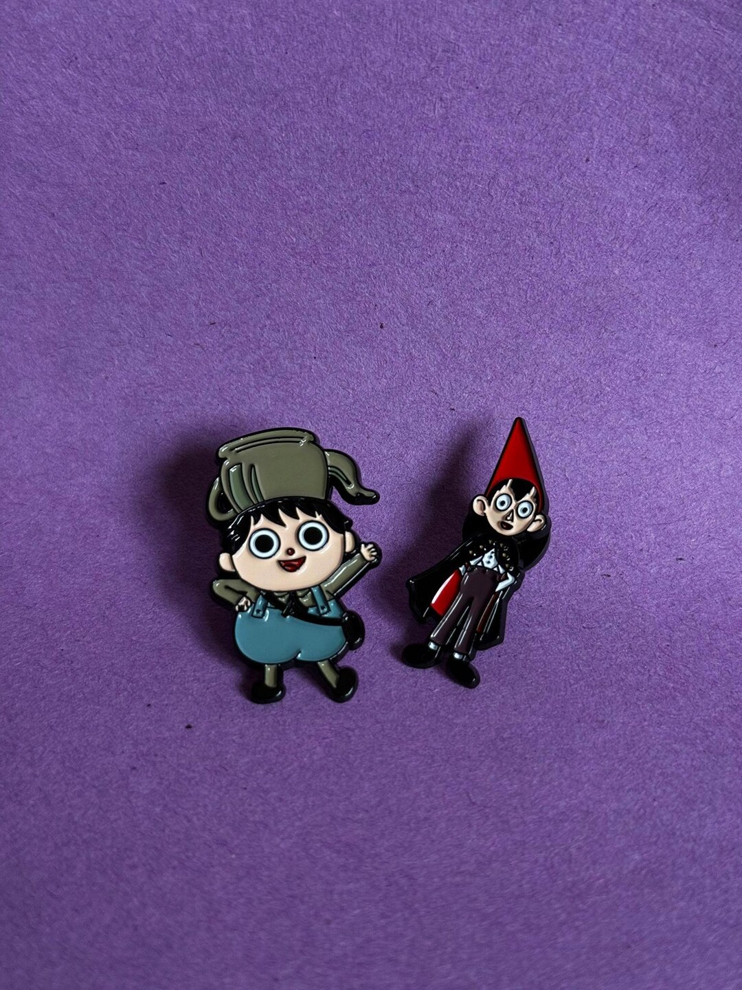 Over the Garden Wall Inspired Greg & Wirt Enamel Pins | Cartoon ...