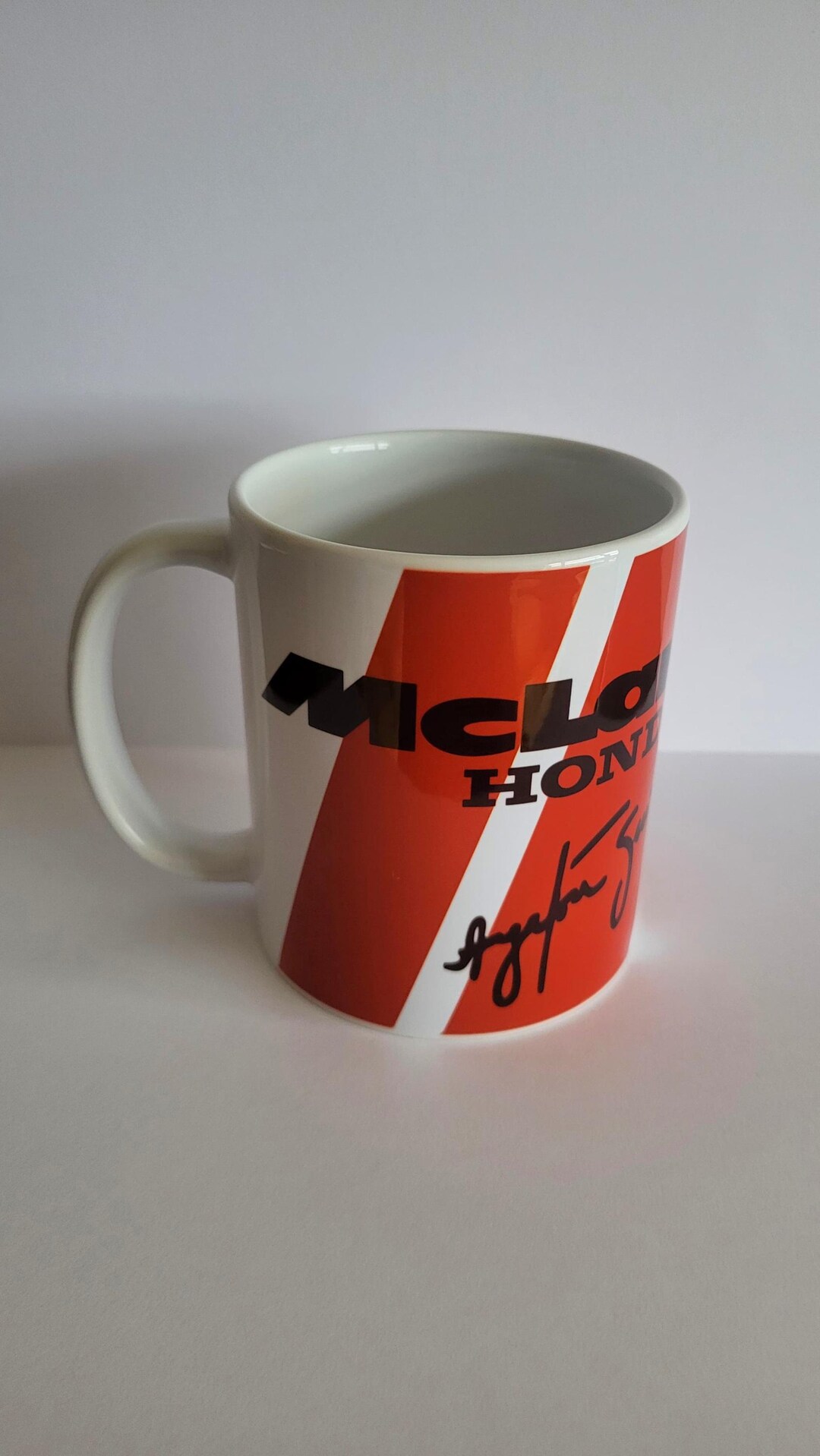 Ayrton Senna Mclaren MP4/4 Mug - Etsy