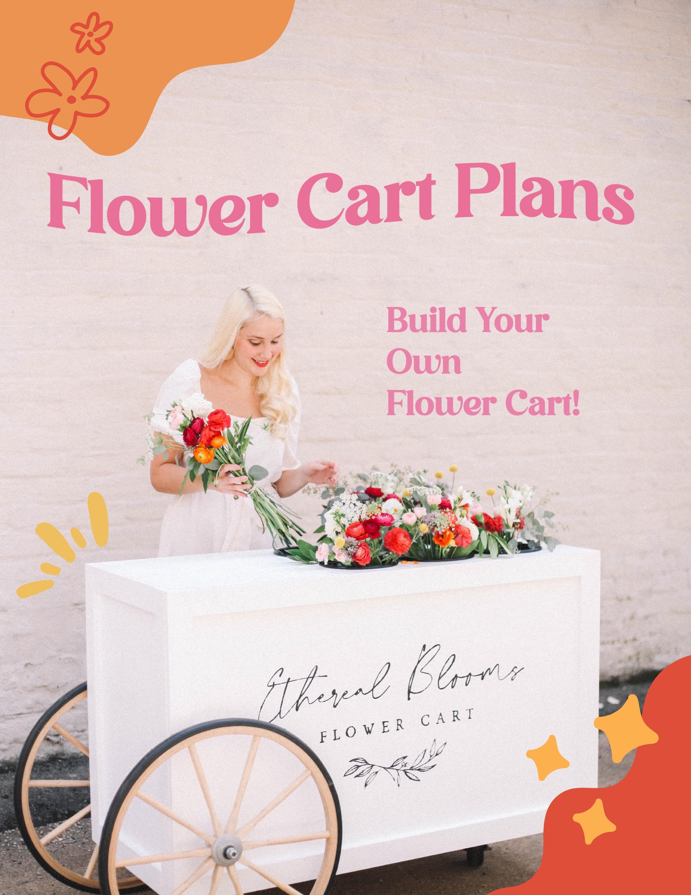 Flower Cart Plans - Etsy