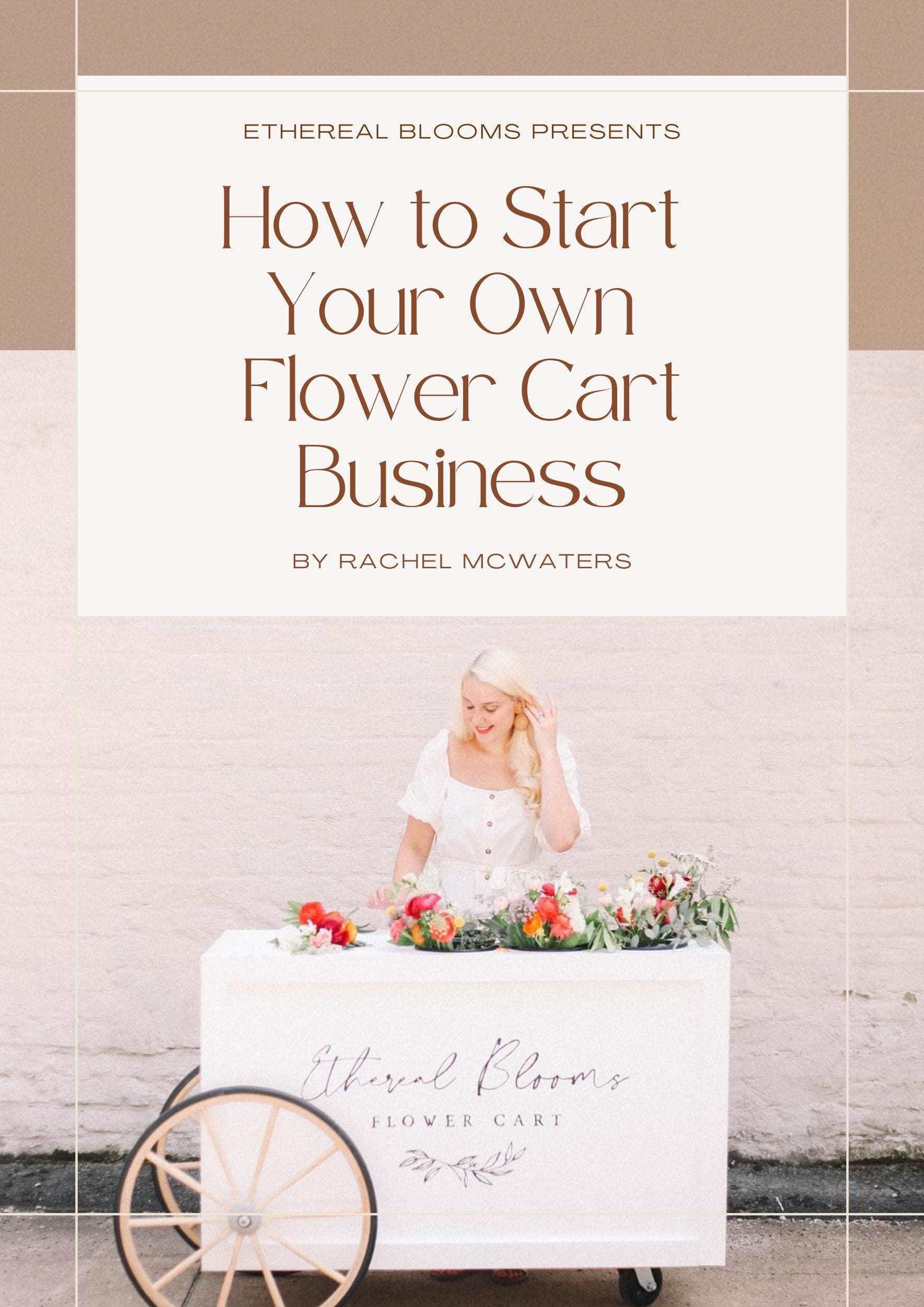 How to Start Your Own Flower Cart Business - Etsy
