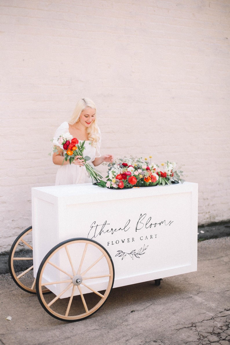 Flower Cart Plans - Etsy