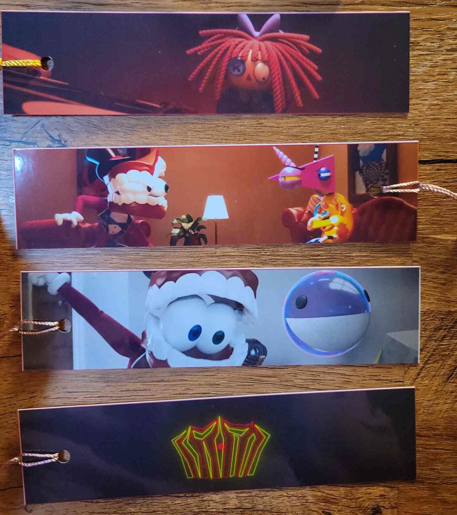 TADC Laminated Bookmarks With Tassels (set 2) - Etsy