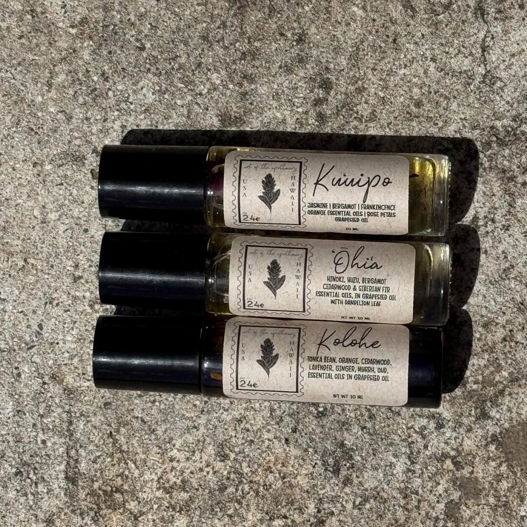 10 Ml Onaona Aromatherapy Rollers - Etsy