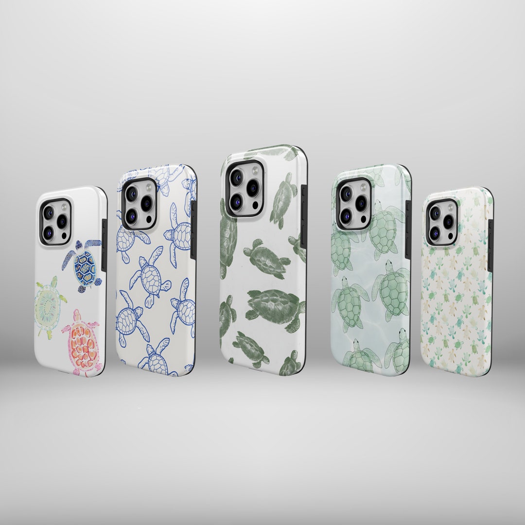 Tortoise Phone Case Underwater Turtle TOUGH Cover for iPhone 16plus, 15 ...