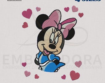 Baby Minnie Mouse Machine Embroidery Design | Minnie Mouse EMB ...