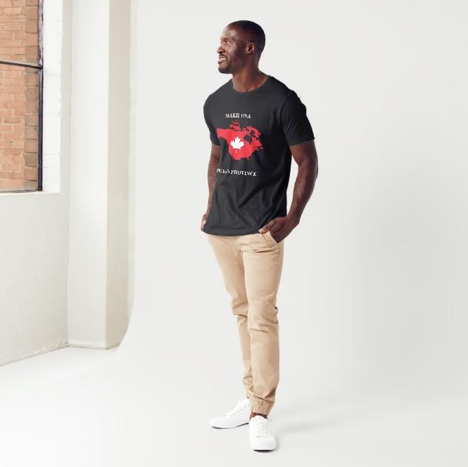 CAG Make USA the 11th Province T-shirt - 100% Cotton - Made in Canada ...