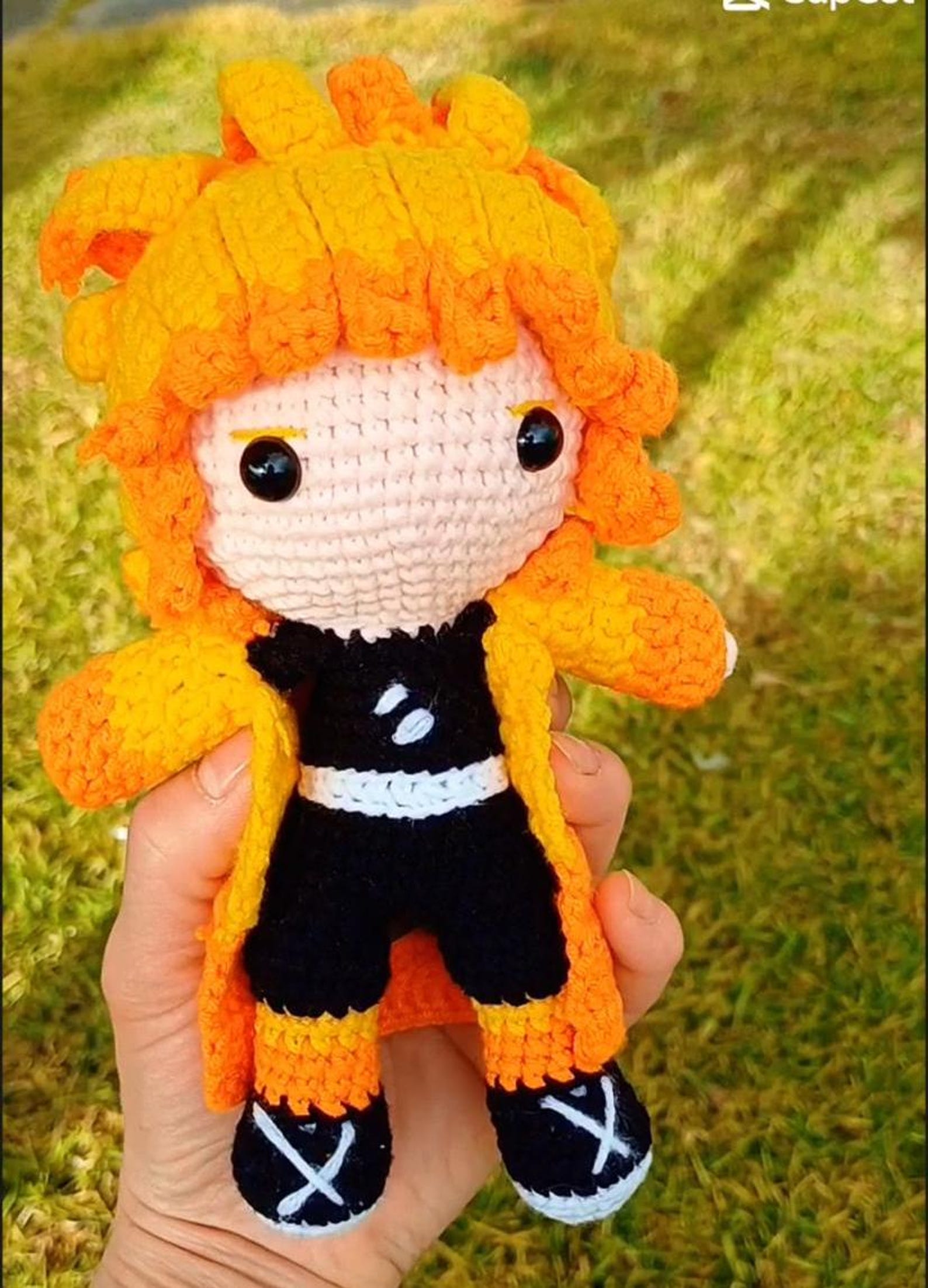 Demon Slayer Crochet Plush – Nezuko, Tanjiro, Zenitsu & Inosuke ...