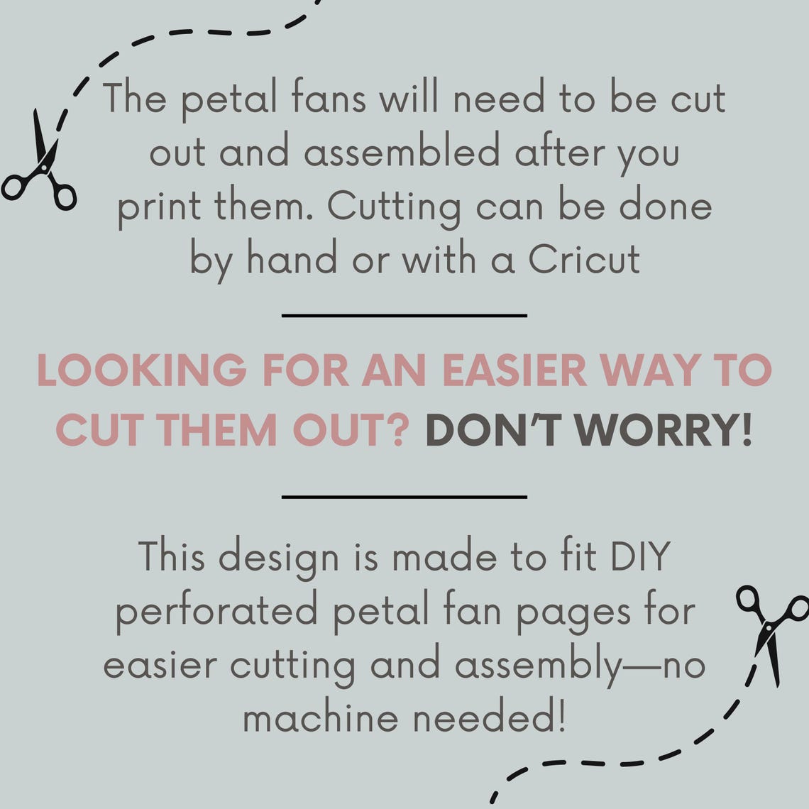 Wedding Program Petal Fan, Elegant Custom Printable Templates for DIY ...