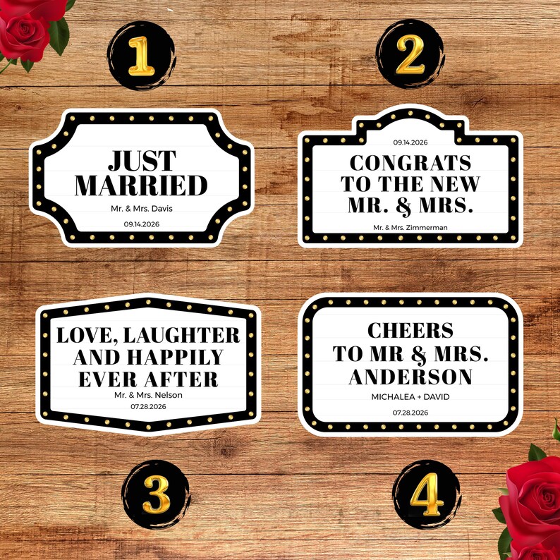 Bottle Service Sign, Personalized Wedding Marquee Sign, Reception Decor ...