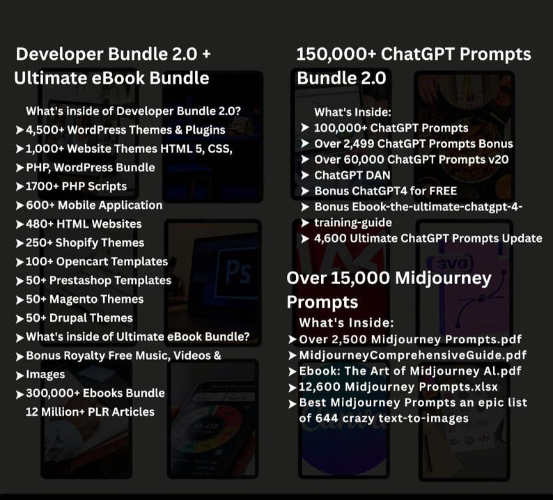 30 Million+ PLR MRR Digital Products | Resell Rights Mega Bundle ...