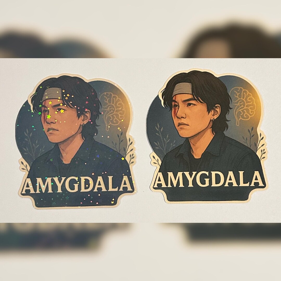 Agust D (yoongi) Amygdala Sticker BTS - Etsy