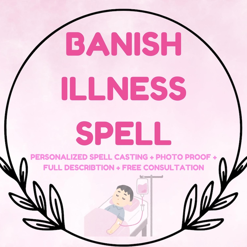 Healing of Illness Spell - Etsy