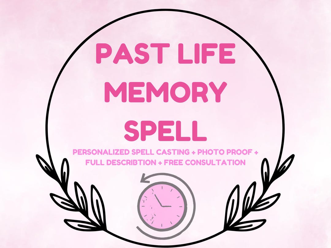Past Life Memory Spell – Unlock Hidden Memories & Soul Secrets - Etsy