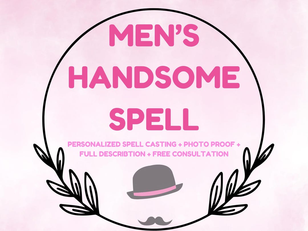 Men’s Handsome Spell – Boost Attraction, Confidence & Masculine Energy ...