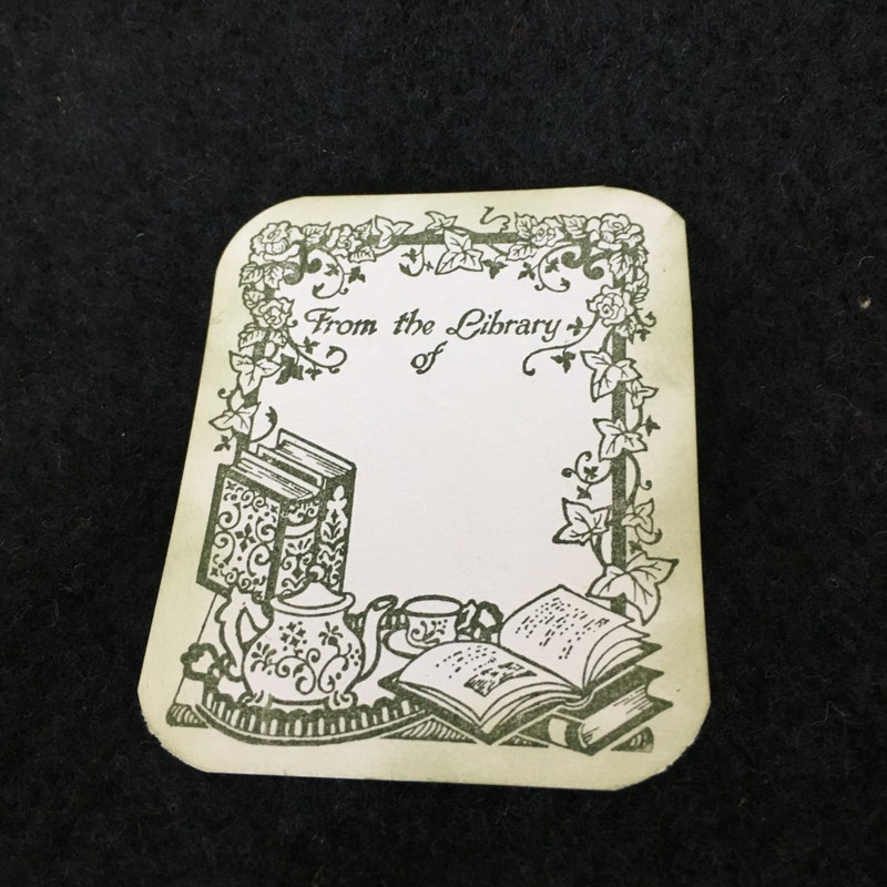 Bookplates - Etsy